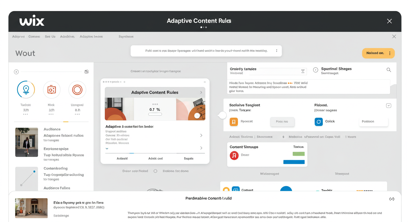 Wix Adaptive Content: personaliza tu web con IA y aumenta conversiones